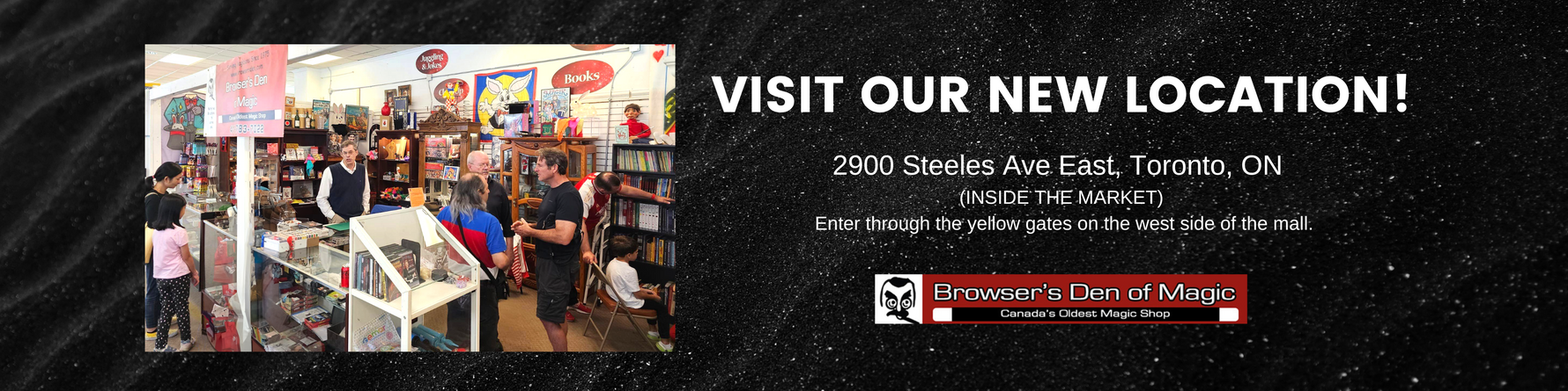 Toronto's Oldest Magic Shop | Browser's Den of Magic