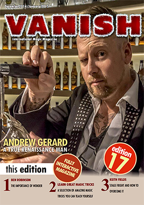 VANISH Magazine December 2014/January 2015 - Andrew Gerard eBook DOWNL ...
