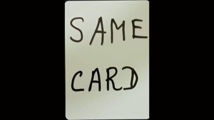 The Same Card by Dibya Guha video DOWNLOAD – Browser's Den of Magic