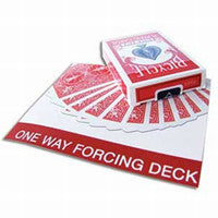 One Way Forcing Deck, Red Bicycle – Browser's Den of Magic